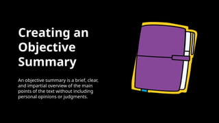 English Language Arts Determining Central Idea Presentation in Colorful ...