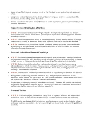 English language arts standards research | DOCX