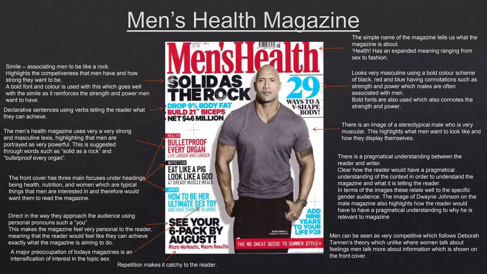 English language breakdown of main text | PPT