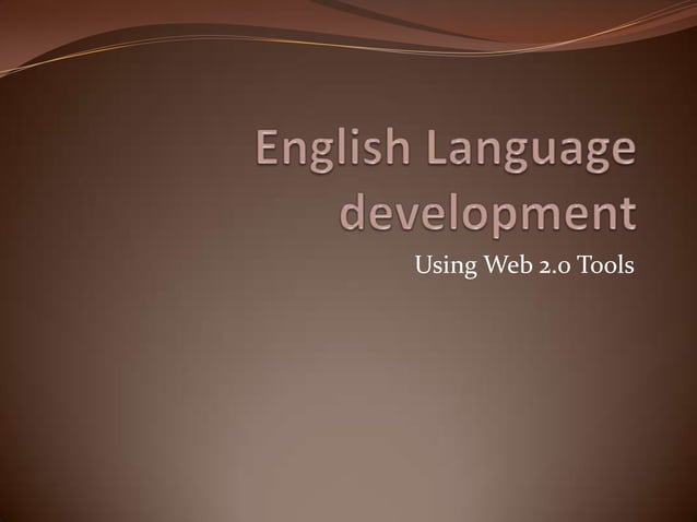 English language development | PPT