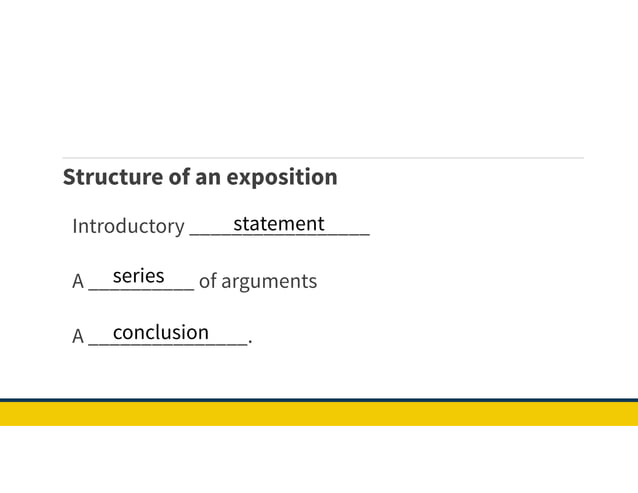 English Language Exposition/ Expository Writing | PDF