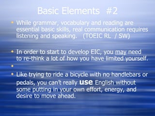 English Languagefor International Comm | PPT