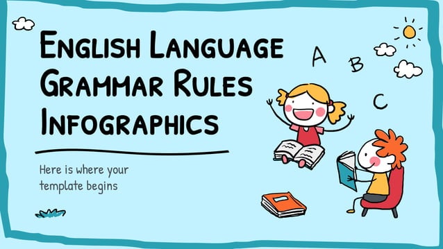 English Language Grammar Rules Infographics by Slidesgo.pptx