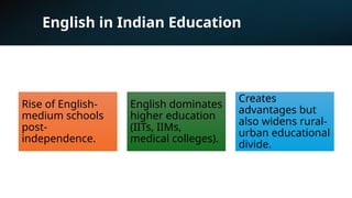 The Spread of English Language in India (1).pptx