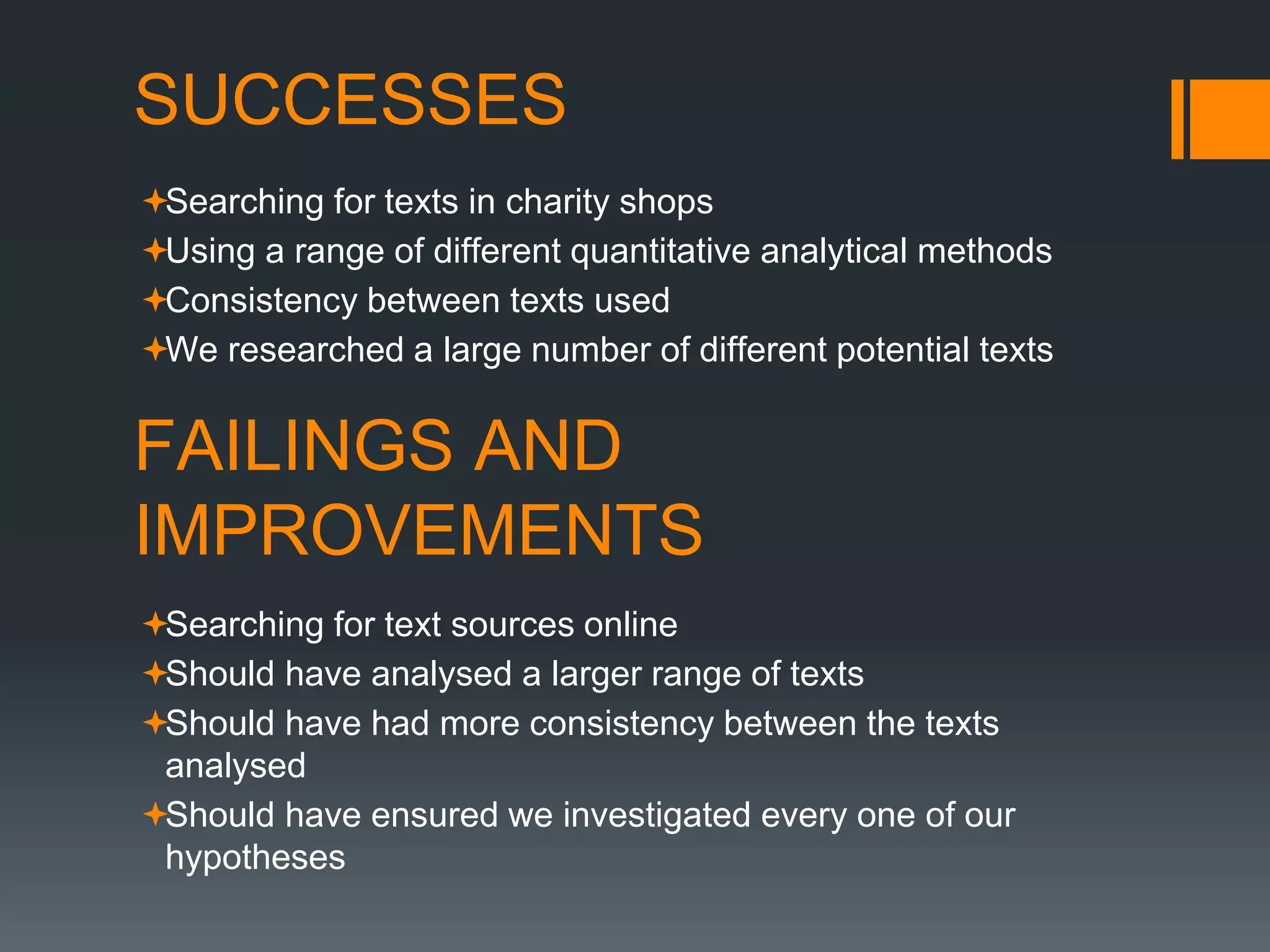 English language investigation final | PPT