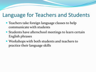 English Language Learners | PPTX | Education