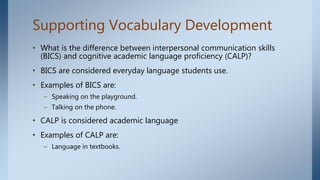 Onzo_English language learner strategies and activities presentation | PPT