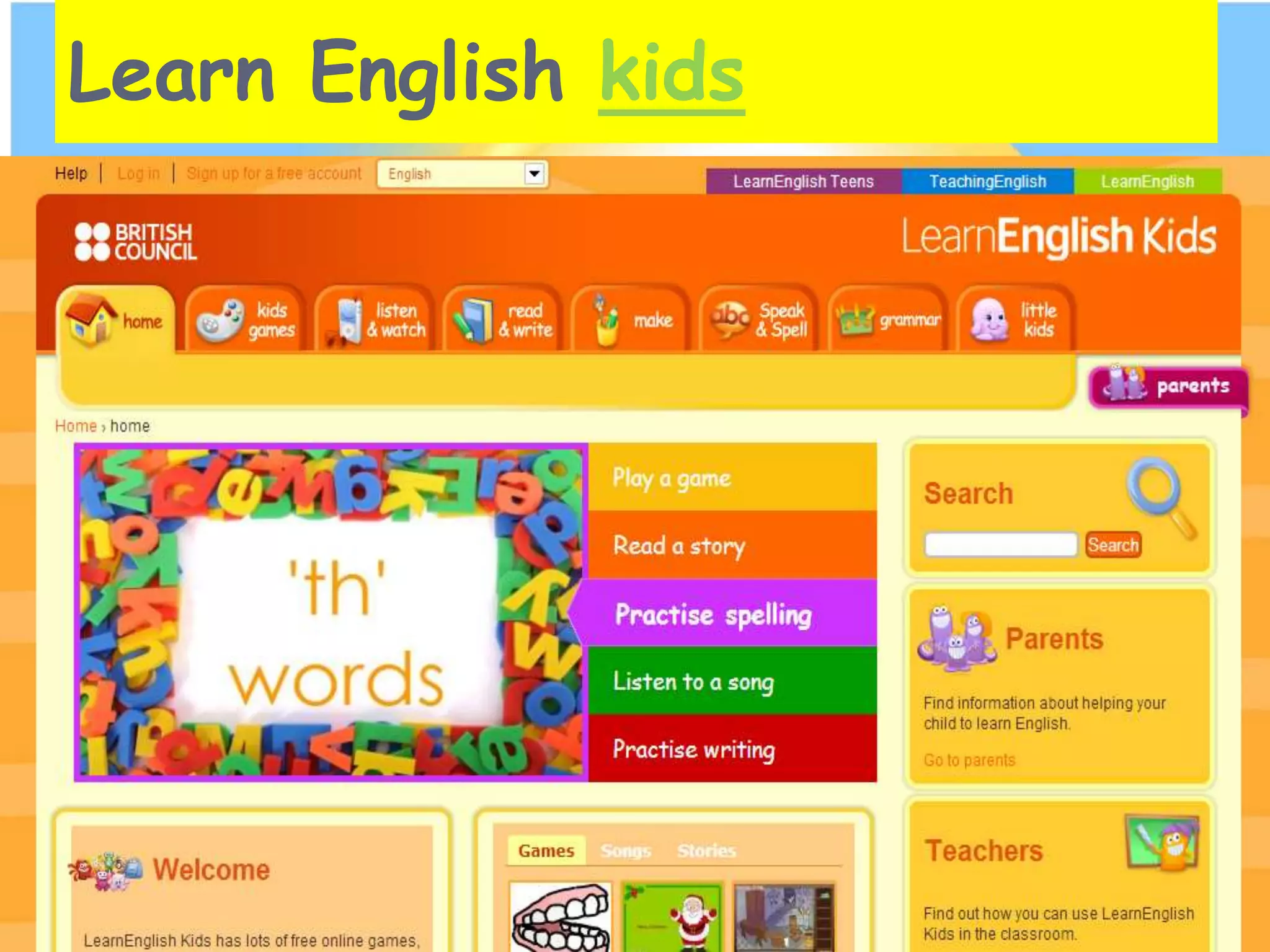 English language learning online tools | PPTX