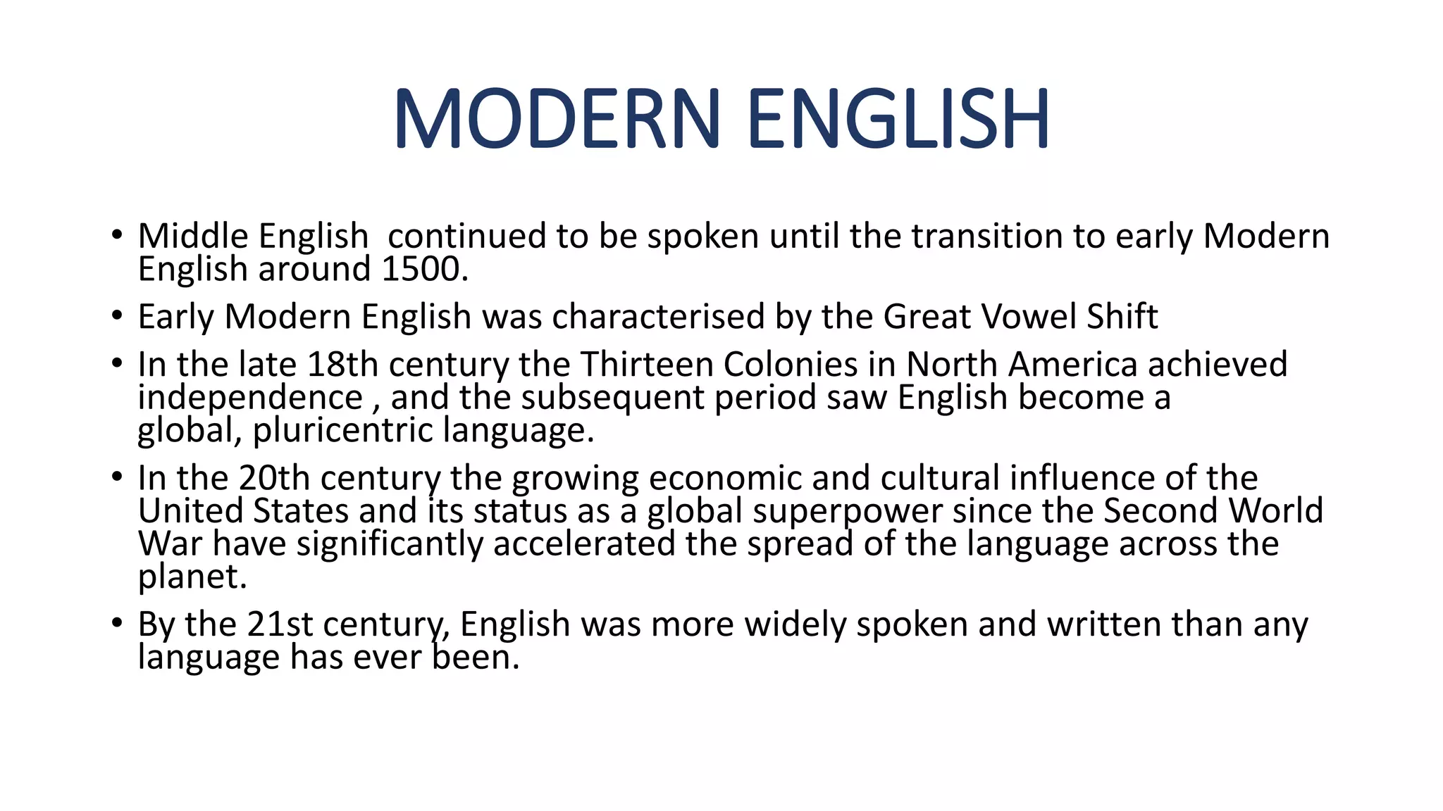 English language ppt | PPTX