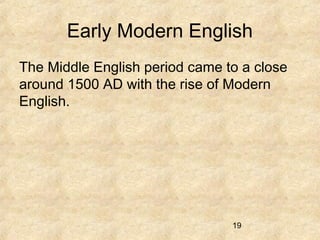 English language presentation | PPT