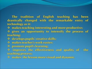 English language presentation | PPT | Homework and Study | Education