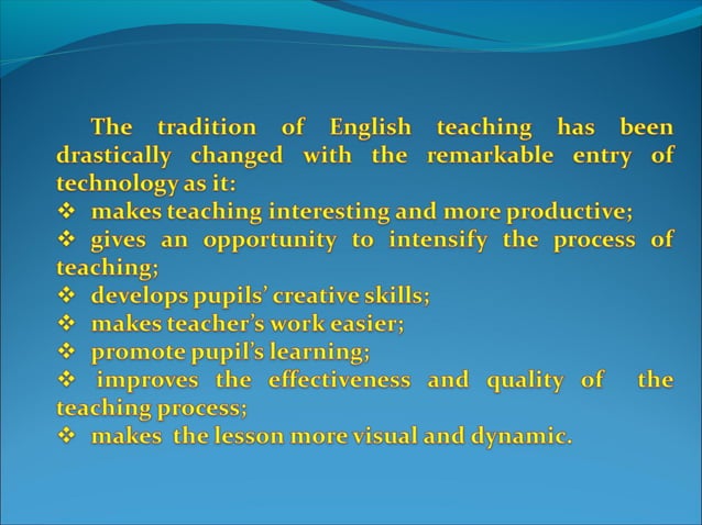 English language presentation | PPT | Homework and Study | Education