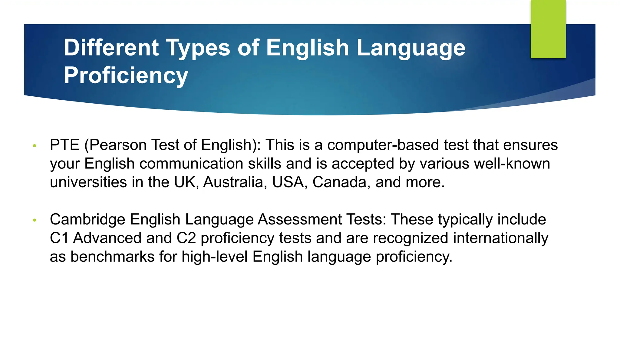 English Language Proficiency: All You Need To Know | PPTX