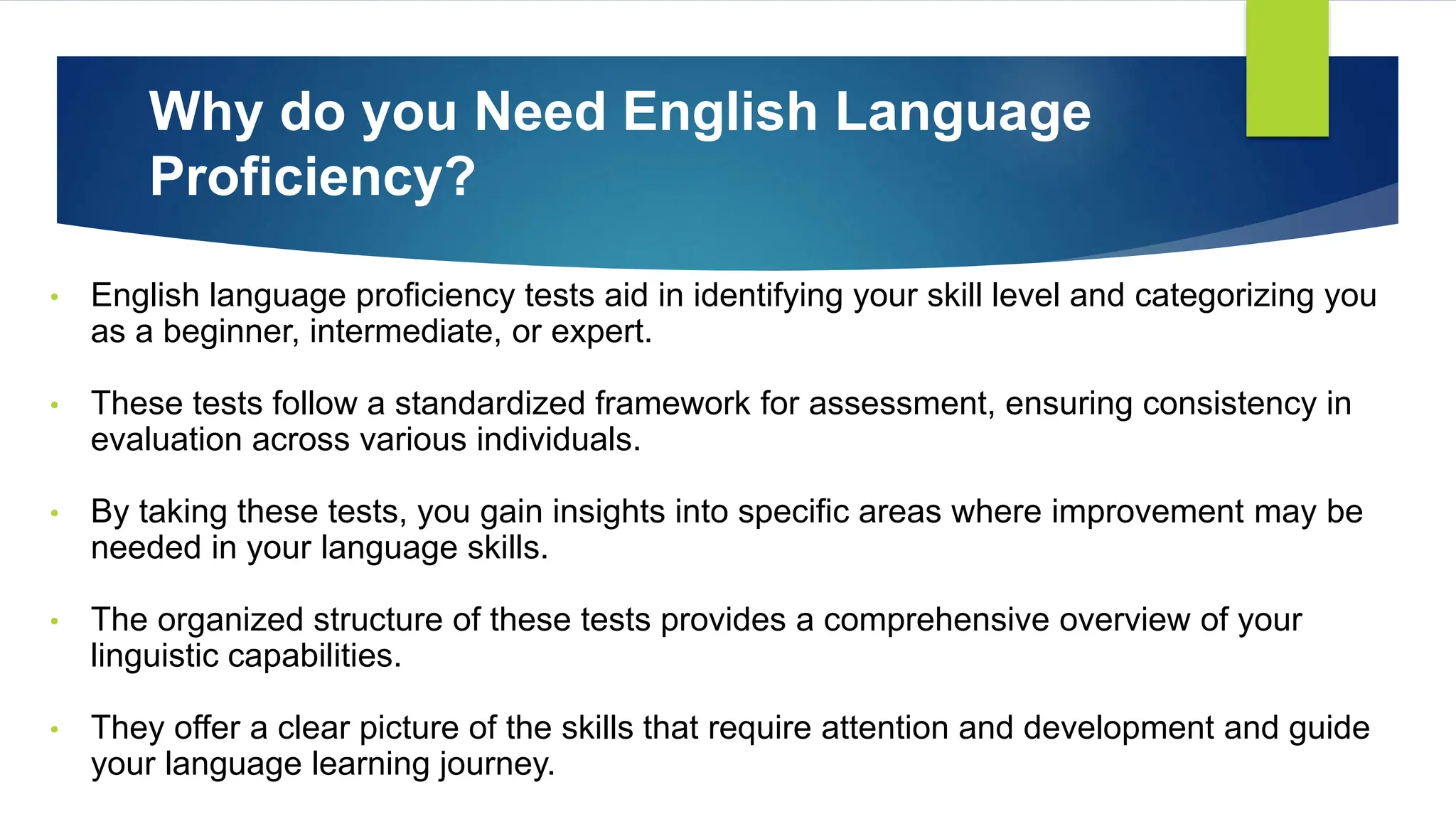 English Language Proficiency: All You Need To Know | PPTX
