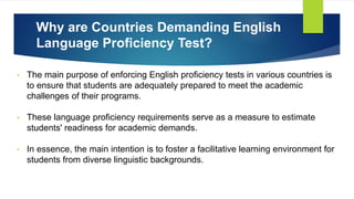 English Language Proficiency: All You Need To Know | PPTX