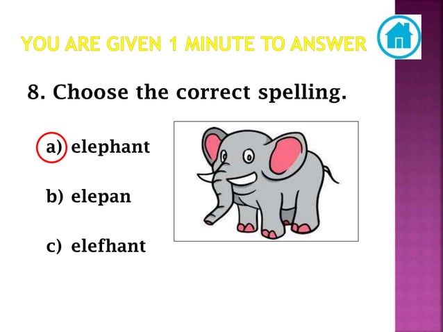 English language quizzes | PPTX