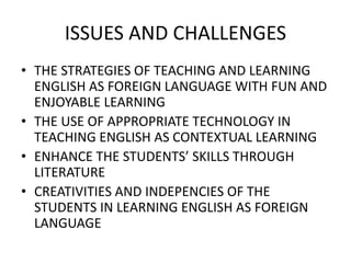 English Language Teacher in 21st Century | PPTX