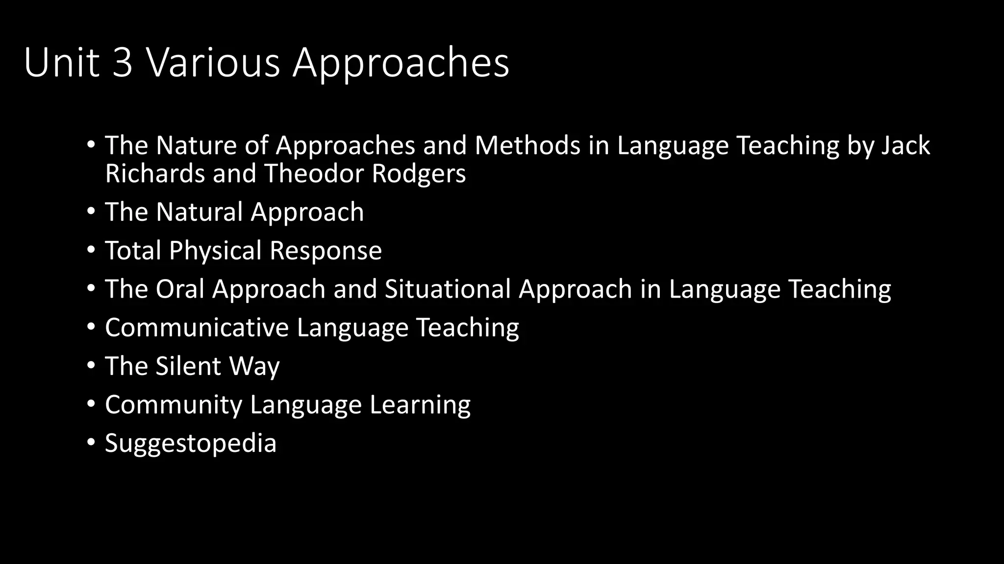 ELT -1 : Syllabus and Introduction | PPTX