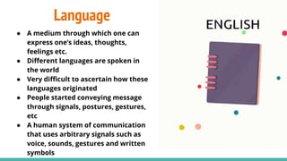 English Language Teaching - An Introduction | PPTX
