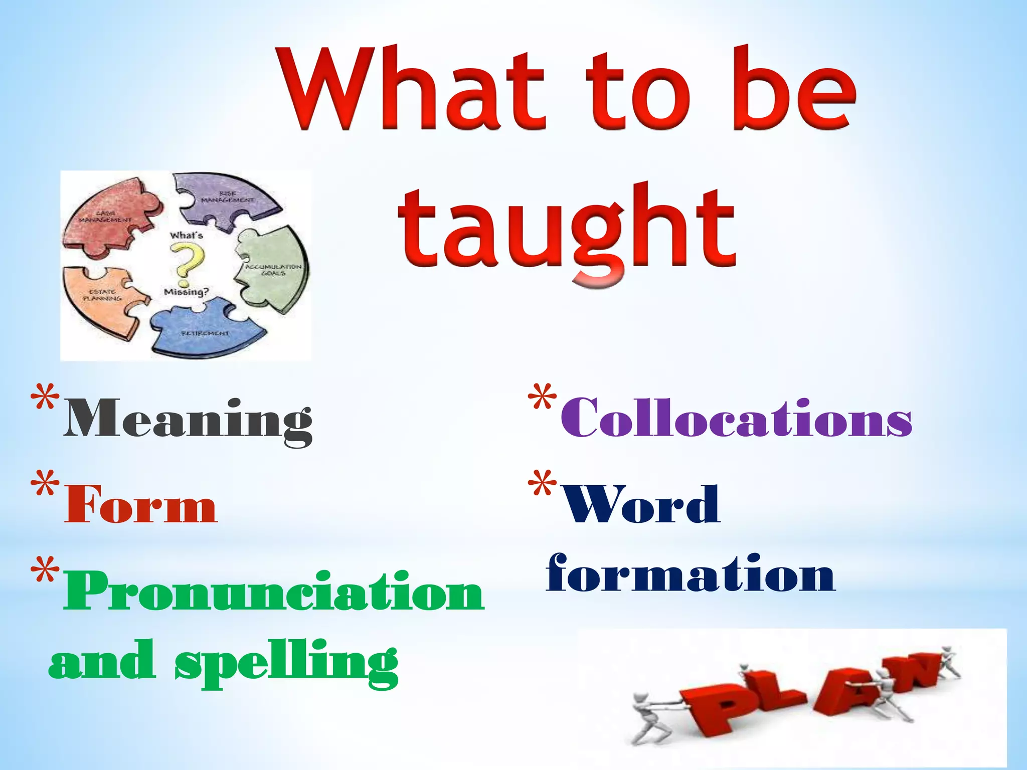 English language teaching aspects | PPTX
