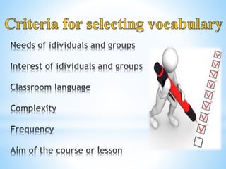 English language teaching aspects | PPT