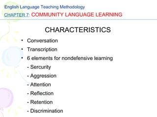 English language teaching methodology | PPT