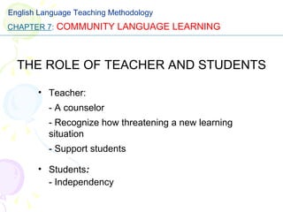 English language teaching methodology | PPT