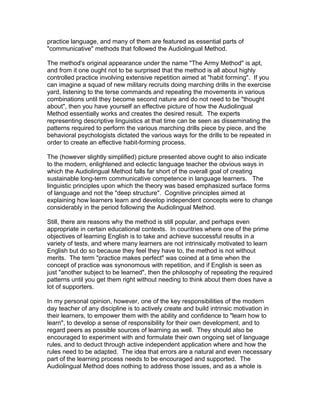 English language teaching methodology | DOC