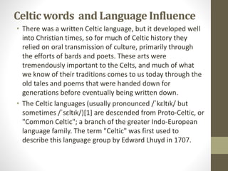 English Language Timeline | PPTX