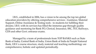 English learning for bank exams | PPTX