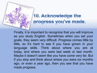 English Learning Tips | PPT