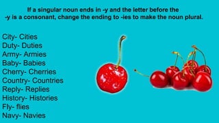 Professions and Rules for Making Singular/Plurals Lec 06 Sindh Board ...