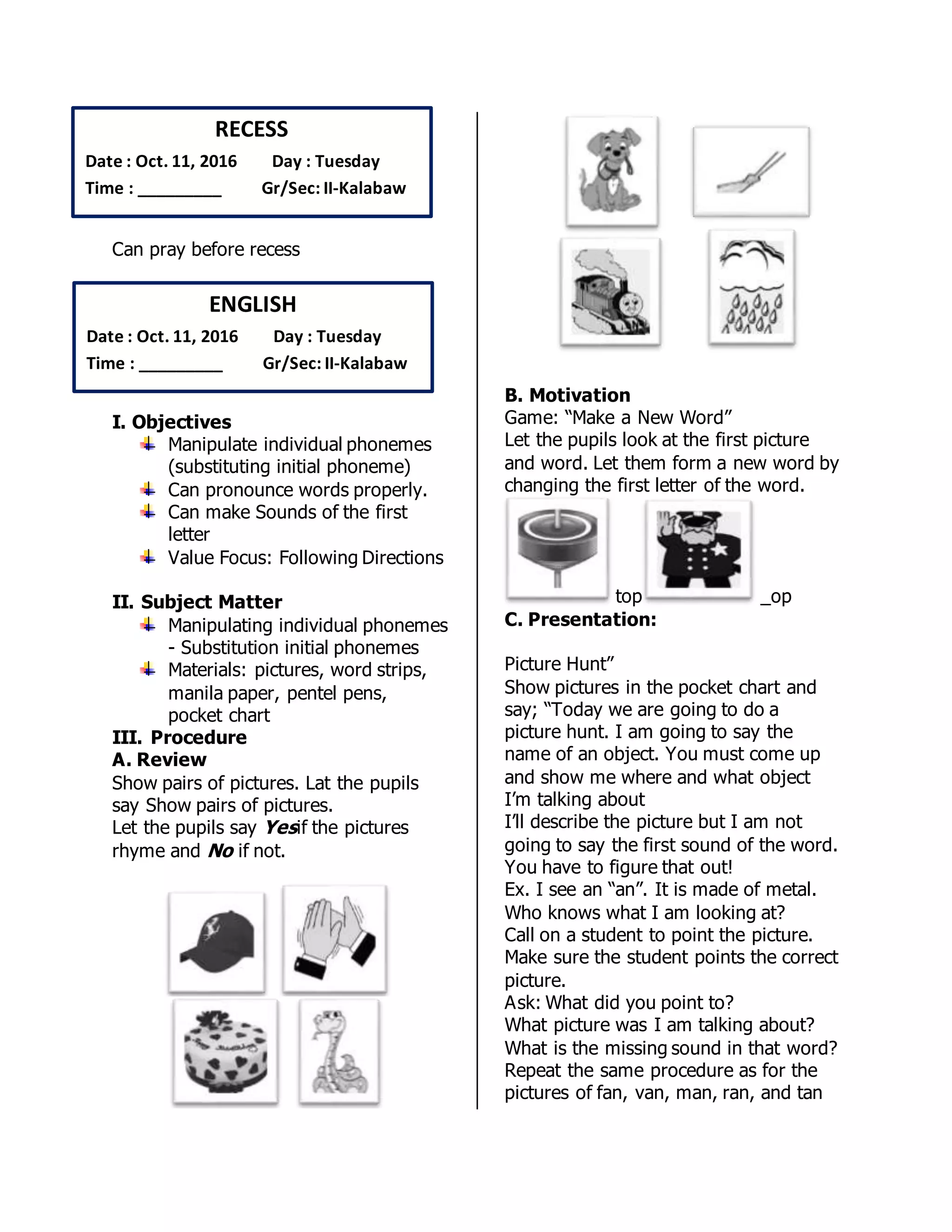 English lesson 24 | DOCX