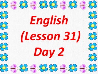 Learn irregular and regular spelled English words | PPT