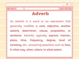 ENGLISH_LESSON 3_USING ADVERBS IN THEN POSITIVE, COMPARATIVE, AND ...
