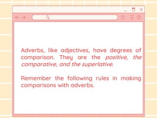 ENGLISH_LESSON 3_USING ADVERBS IN THEN POSITIVE, COMPARATIVE, AND ...