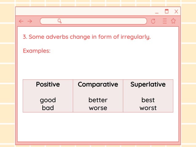 ENGLISH_LESSON 3_USING ADVERBS IN THEN POSITIVE, COMPARATIVE, AND ...