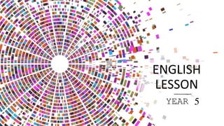 English YEAR 5-STARTER UNIT | PPT