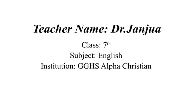 English Lesson for class 7th.pptx / difference between Ago and before | PPT