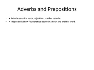 English_Lesson_Parts_of_Speech PowerPoint | PPTX