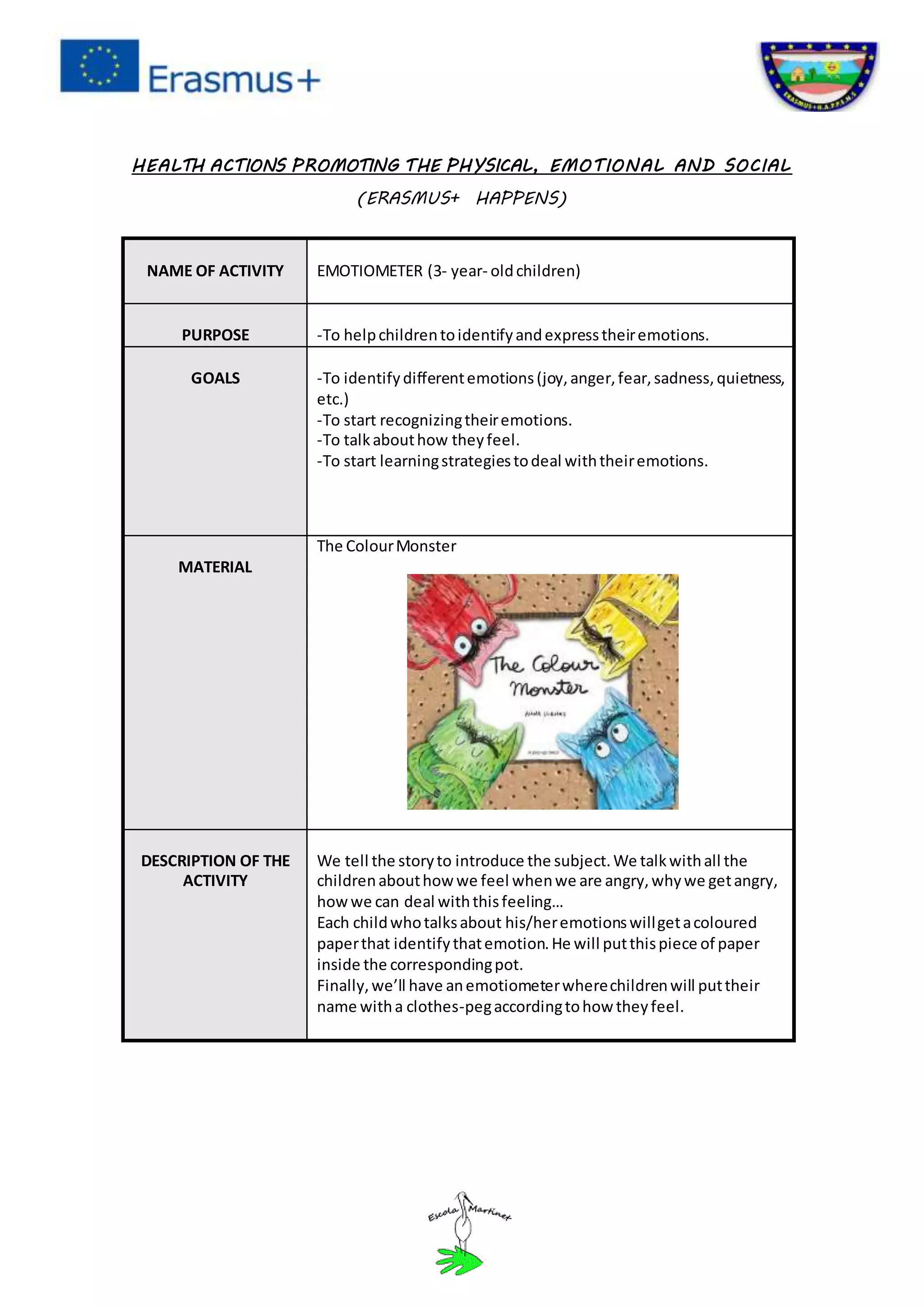 English lesson plans erasmus plus happens | DOCX