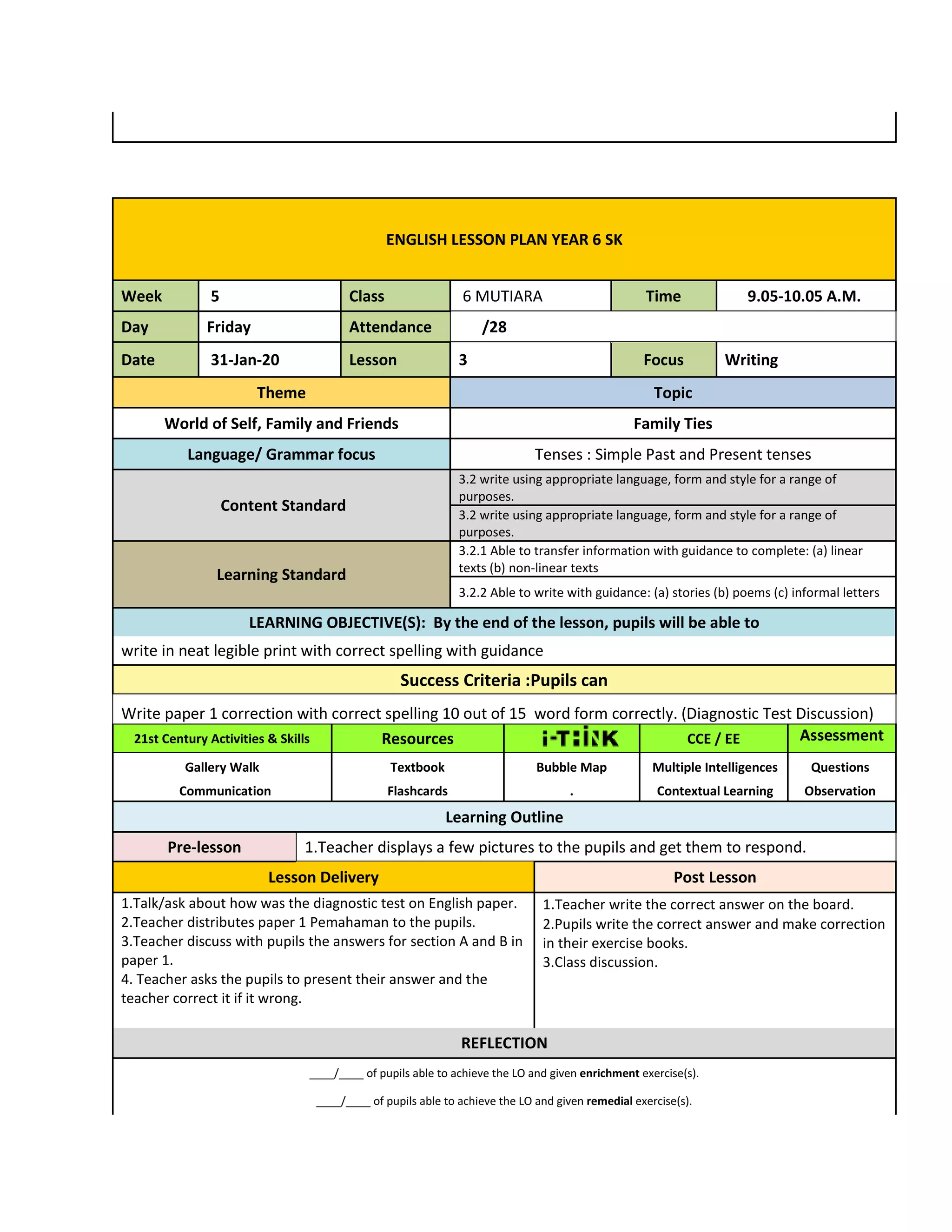 ENGLISH LESSON PLAN YEAR 6 DIAGNOSTIC TEST.docx