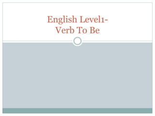 Pronombres y tiempos en English Level 1- 3rd class.pdf