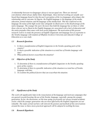 ENGLISH LINGUICISM AND LANGUAGE LOSS.docx