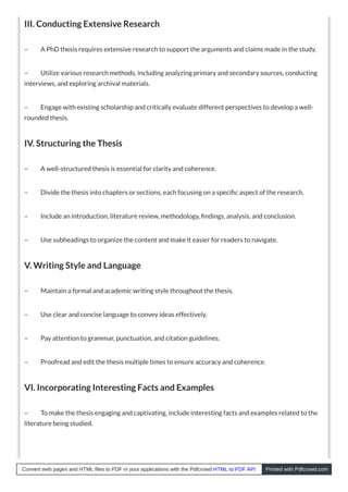 PhD Thesis in English : It's Easy If You Do It Smartly | PDF