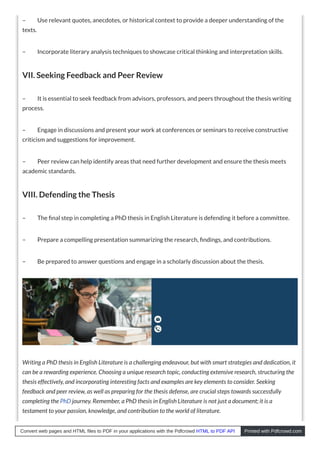 PhD Thesis in English : It's Easy If You Do It Smartly | PDF