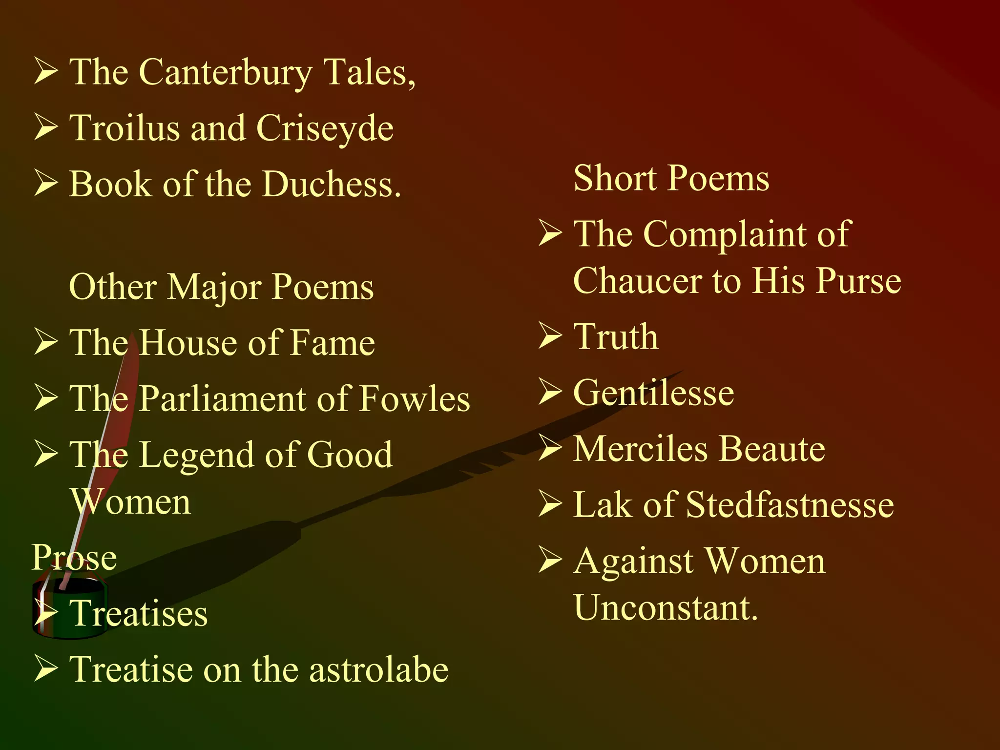 English literature | PPTX