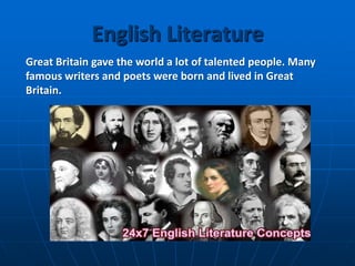 English literature | PPT