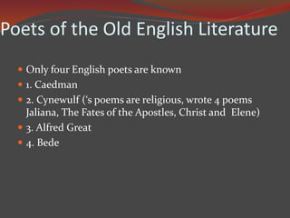 English literature | PPTX