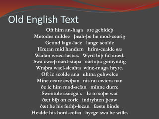 English literature | PPTX